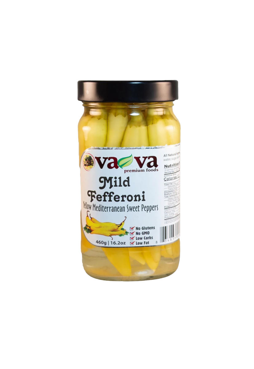 Mild Sweet Yellow Fefferoni (Va-Va) 460g (16.2oz) – Balkan Appetite