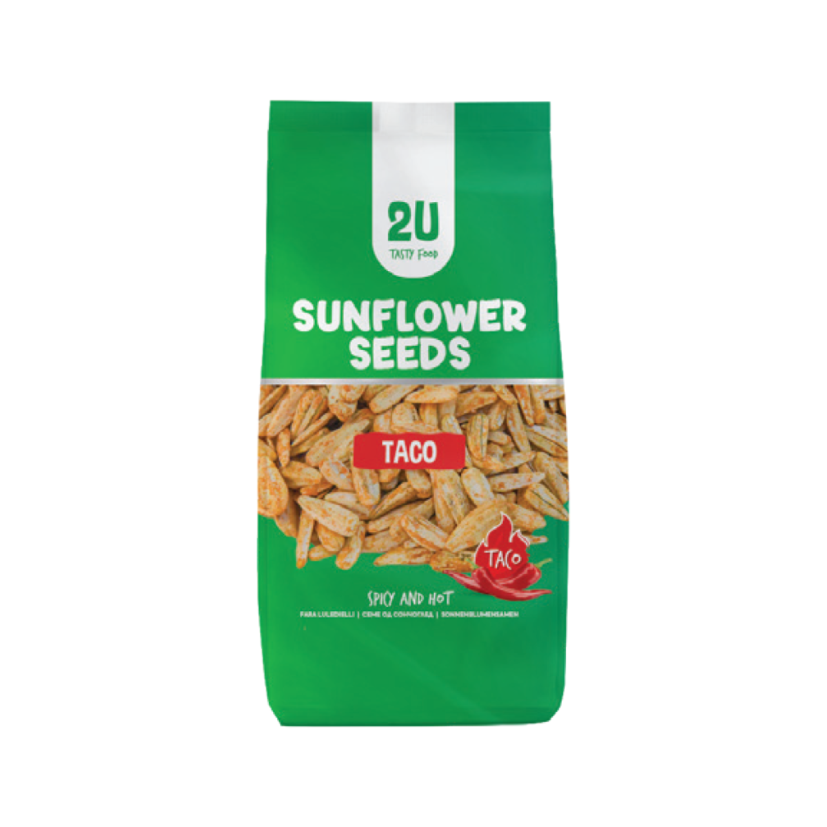 2U Sunflower Seeds Spicy Taco 110g (3.88 oz) – Balkan Appetite