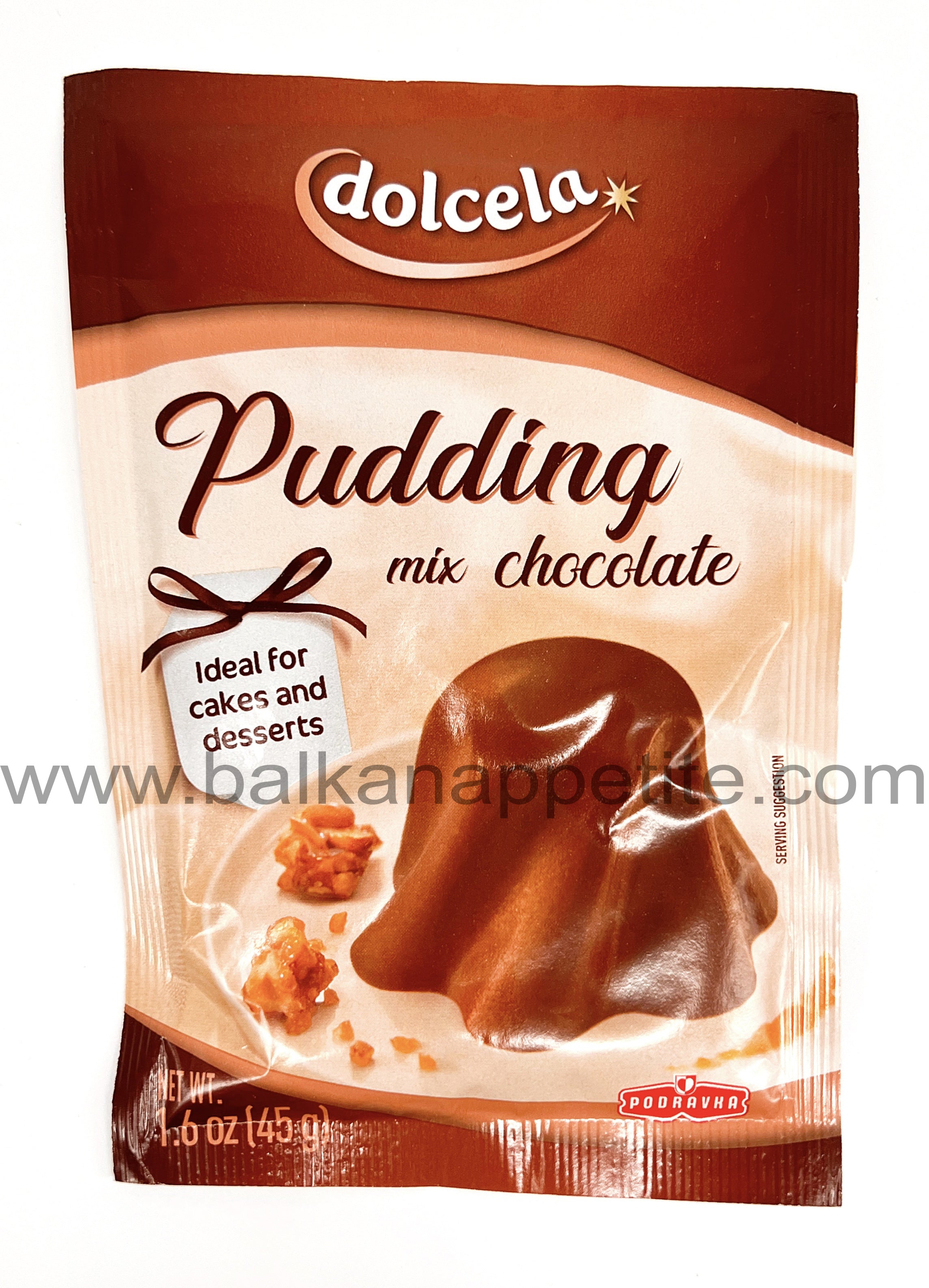 Dolcela Pudding mix Chocolate 45g(1.6oz) – Balkan Appetite