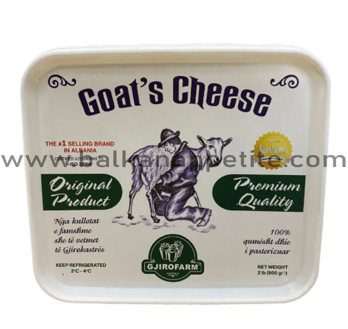 Gjirofarm Goat Cheese 900GR – Balkan Appetite