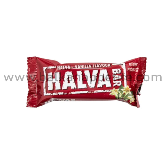 Haitoglou Vanilla Halva Snack Bars 40g bar – Balkan Appetite