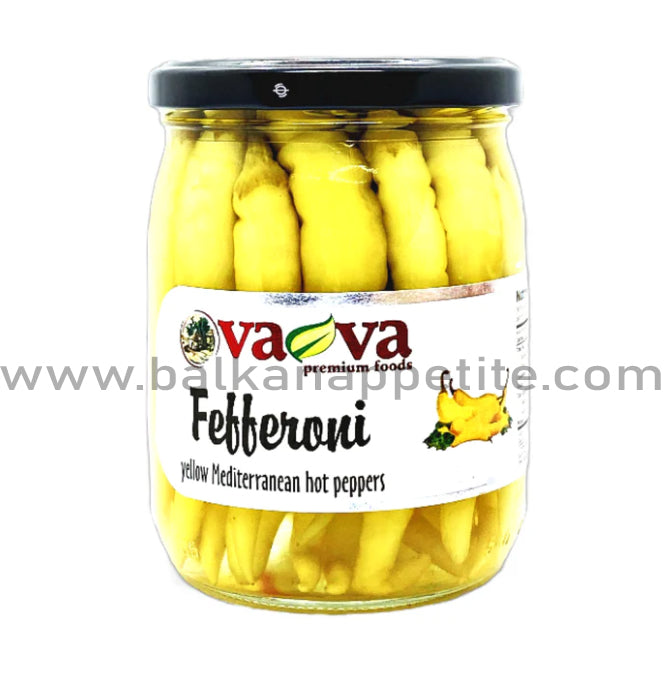Hot yellow fefferoni (Va-Va) 960g ( 33.9 oz) – Balkan Appetite
