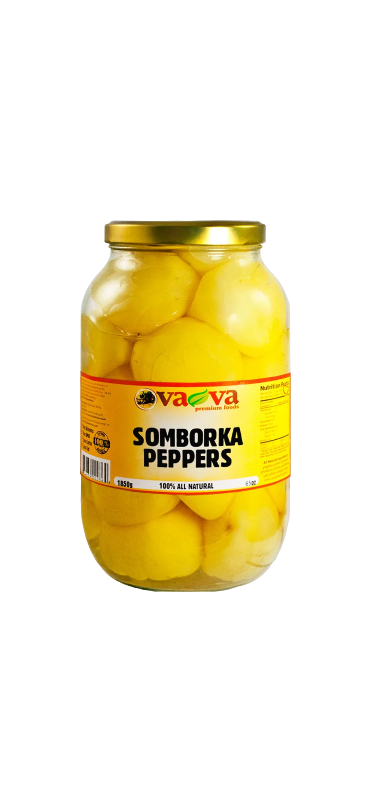 Somborka Peppers (Va-Va) 1850g (65oz) – Balkan Appetite