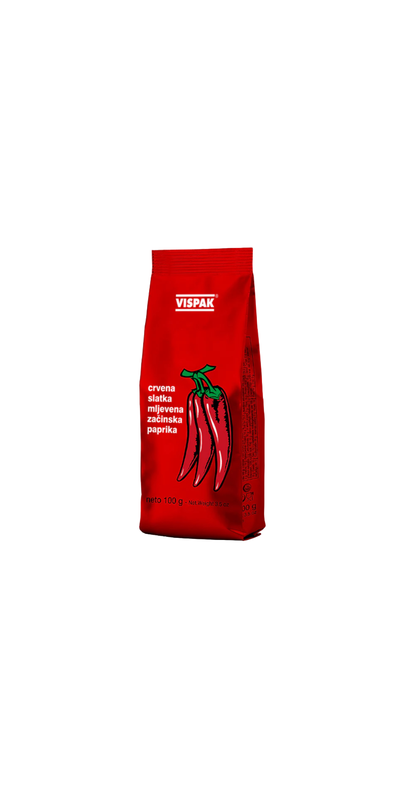 Vispak Paprika bag100g (3.5oz) – Balkan Appetite