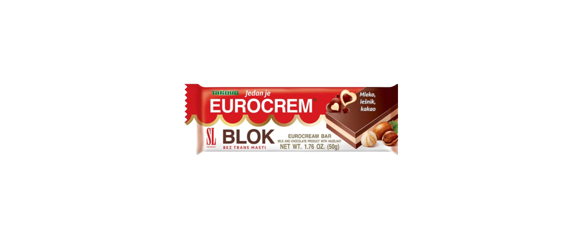Swisslion Takovo Eurocrem Hazelnut Bars 40g bar – Balkan Appetite