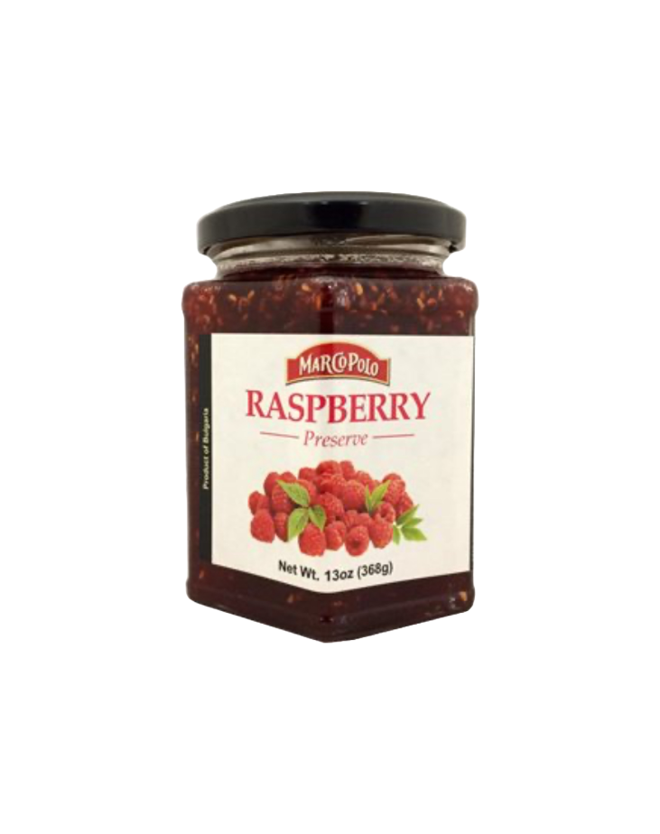 Marko Polo Raspberry preserves 368g/13oz jar – Balkan Appetite