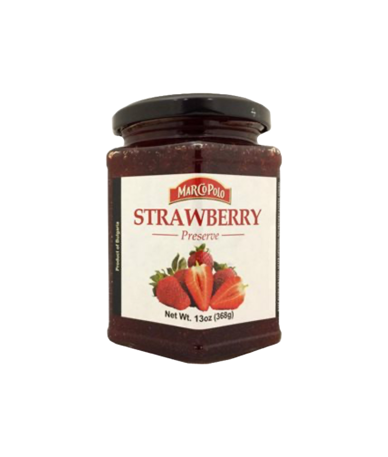 Marko Polo Strawberry Preserves 368g/13oz jar – Balkan Appetite