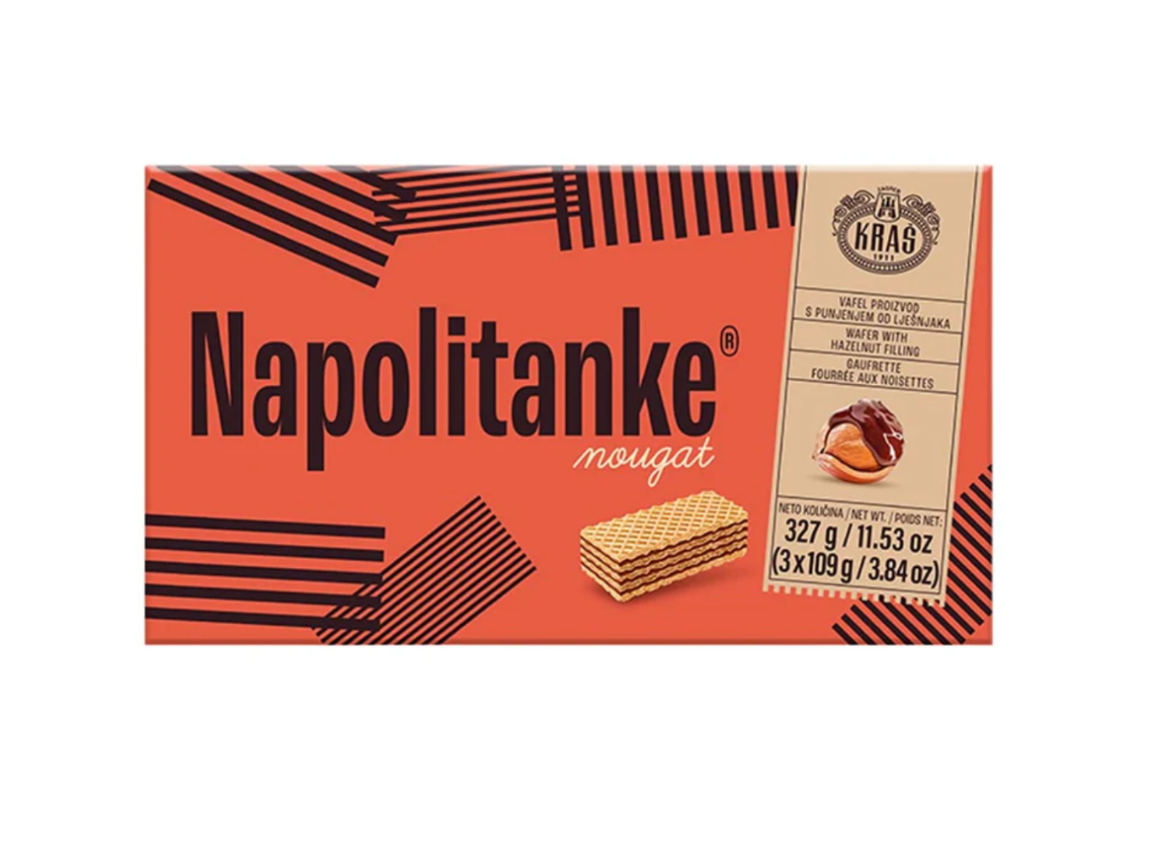 Kras Napolitanke Hazelnut 327g(11.53oz). – Balkan Appetite
