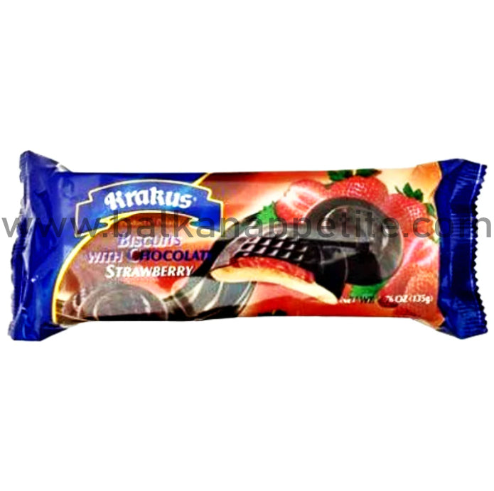 Krakus Strawberry Biscuits 135g ( 4.76 oz) – Balkan Appetite