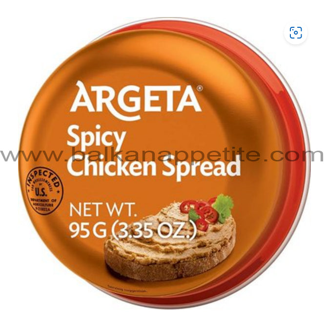 Argeta Spicy Chicken Spread 95g (3.35oz) – Balkan Appetite