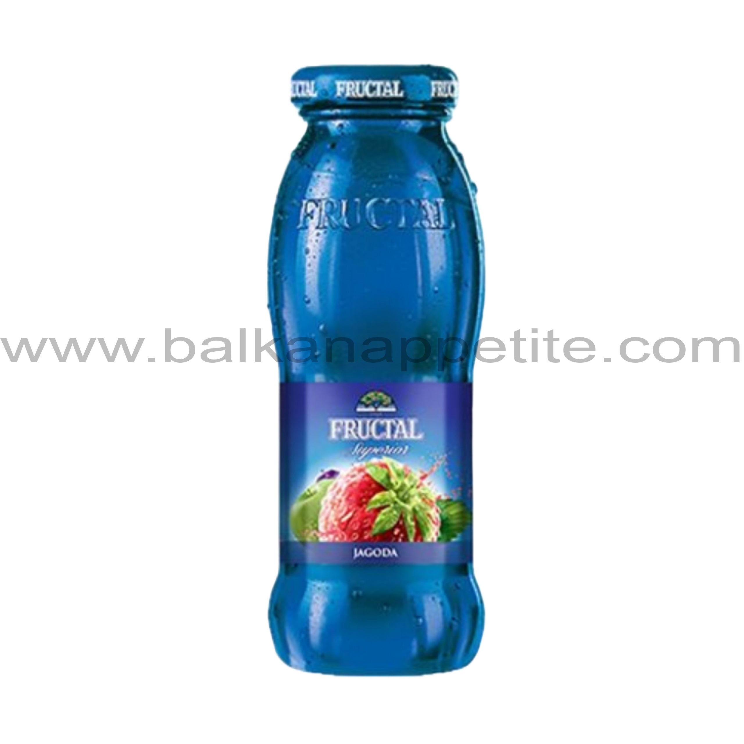 Fructal Strawberry Nectar 200ml bottles – Balkan Appetite
