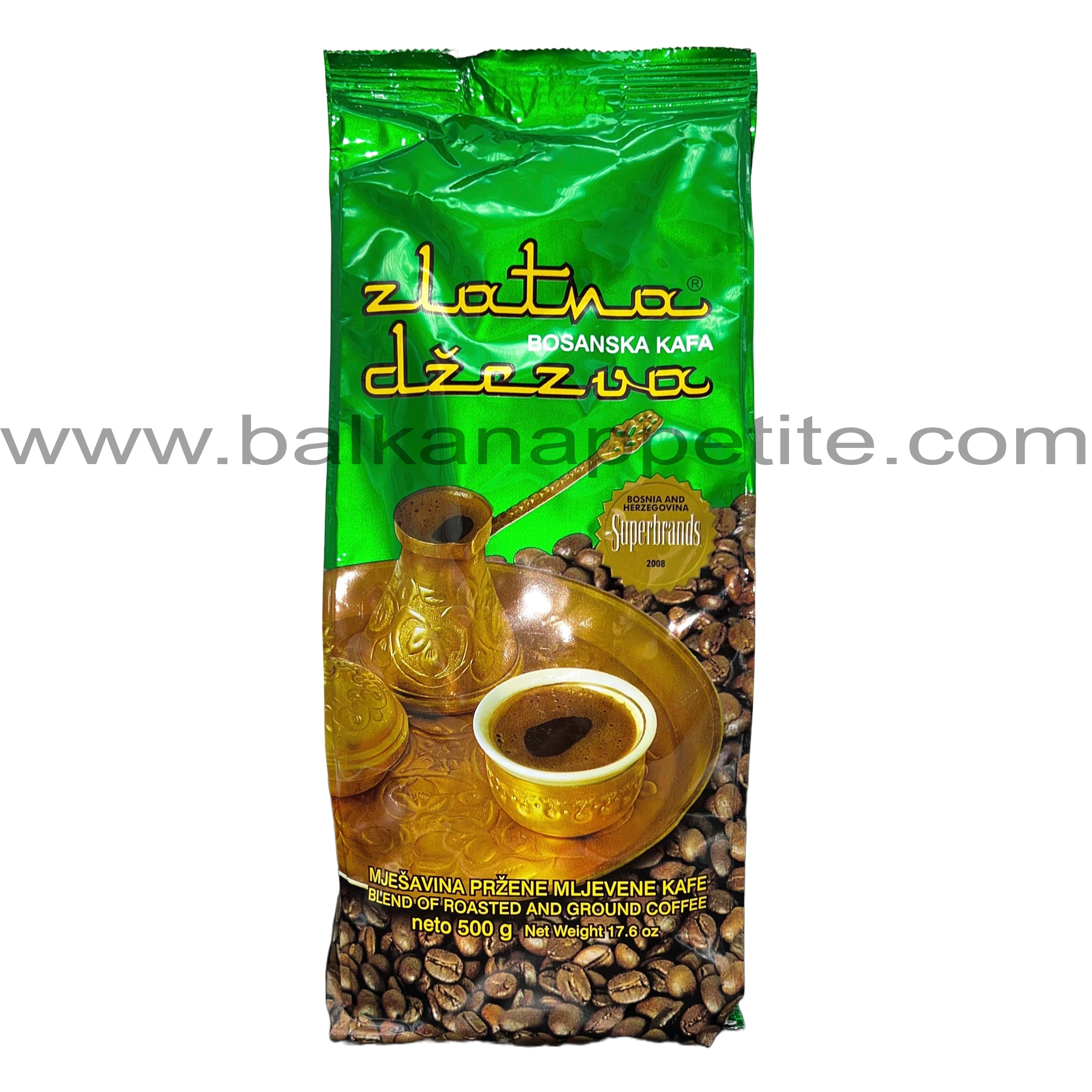 Bosanska Kafa -Zlatna djezva 500g(17.6oz) – Balkan Appetite