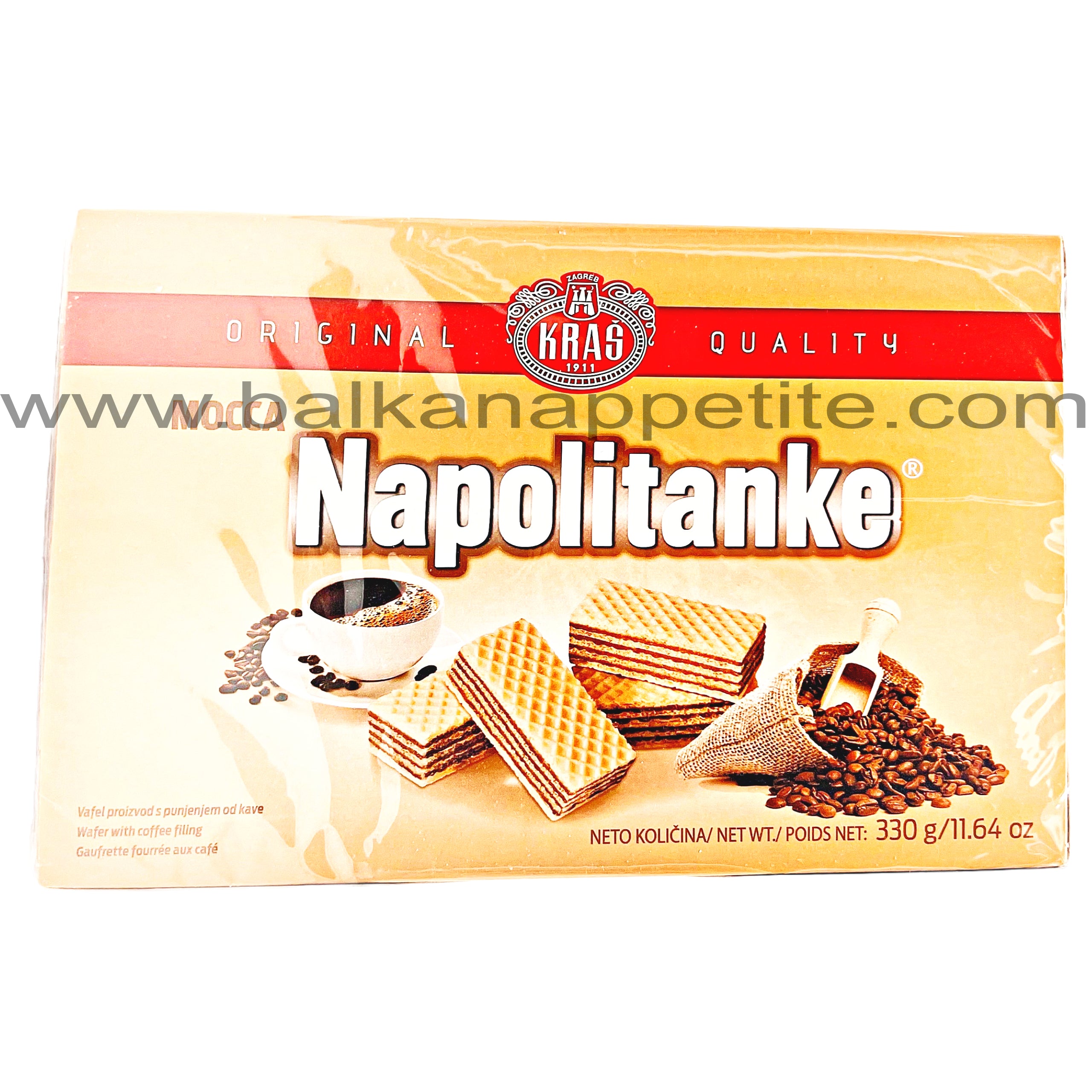 Kras Napolitanke Mocca 330g(11.64oz). – Balkan Appetite