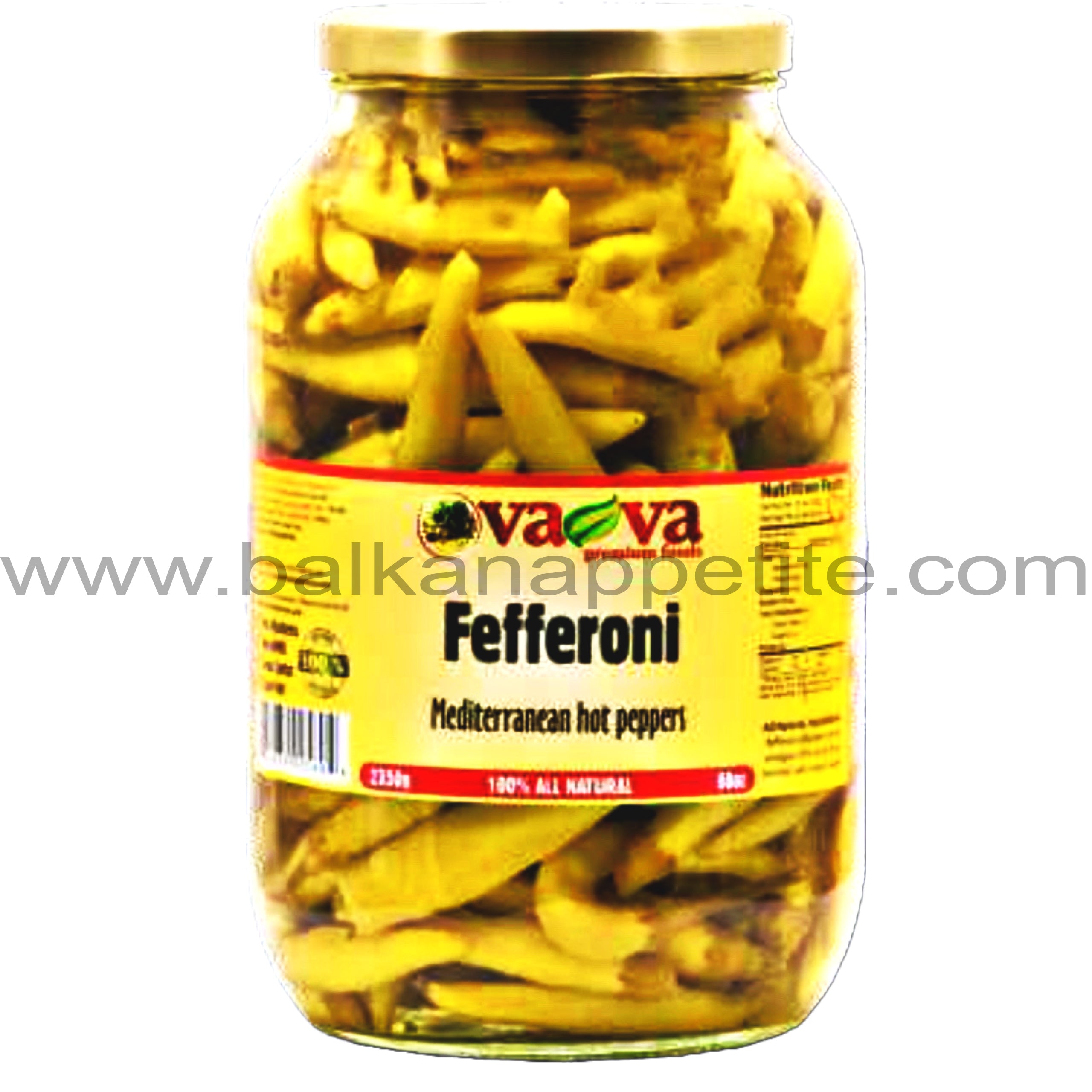 Hot fefferoni (Va-Va) 2350g (83oz) – Balkan Appetite