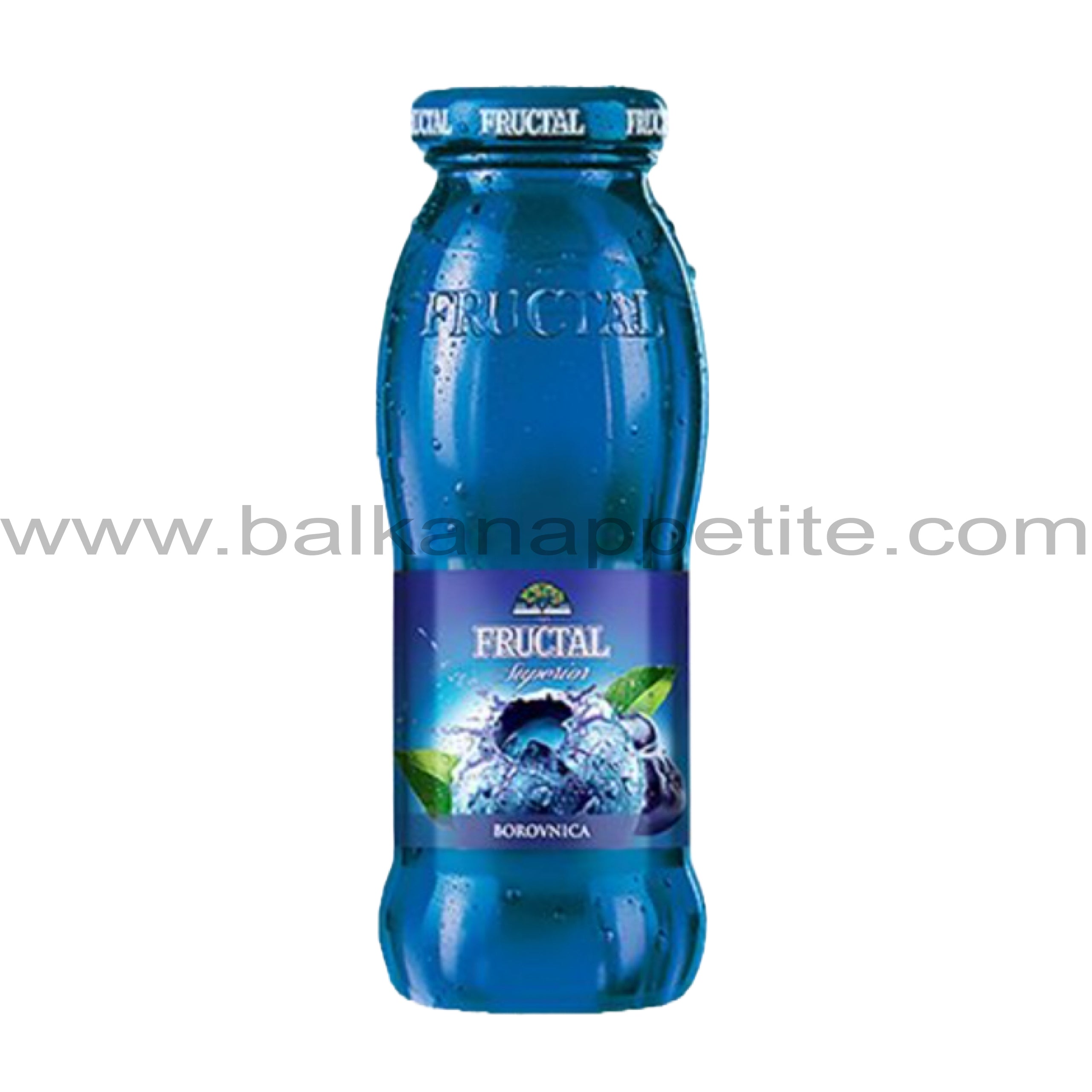 Fructal Blueberry Nectar 200ml bottle – Balkan Appetite