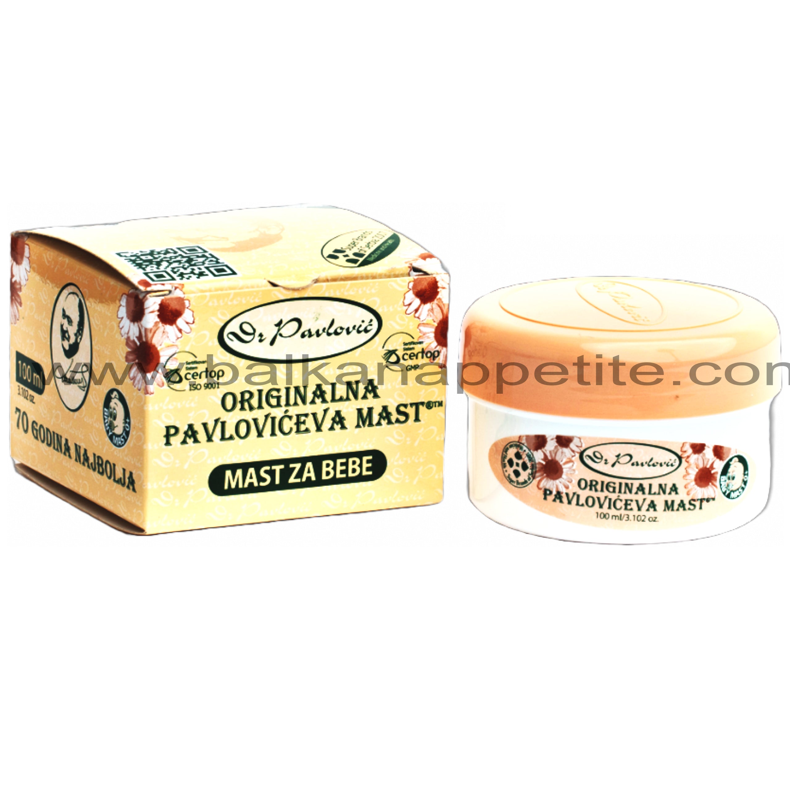 Pavloviceva Ointment 100ml ( 3.38oz) – Balkan Appetite