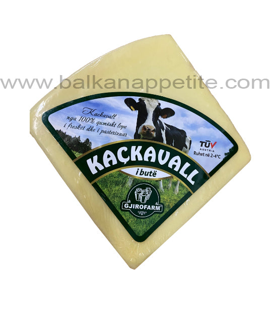 Gjirofarm Cow Kashkaval 1/8 – Balkan Appetite